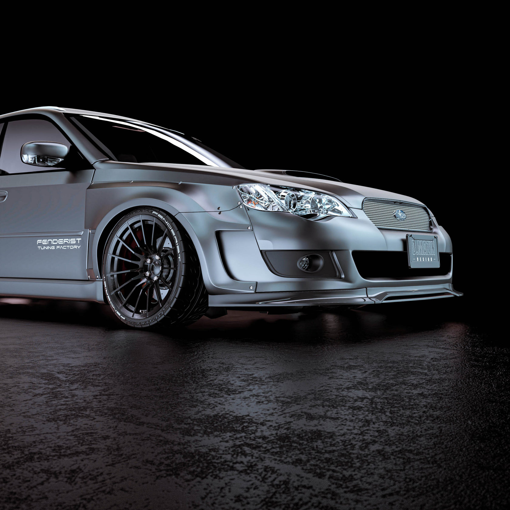 FENDERIST SPEC S Fender Flares / WIDE BODY KIT SUBARU Legacy Wagon 06-09