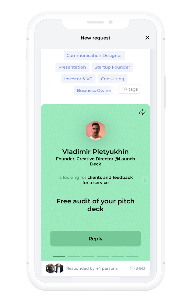 Intch Professional Networking App