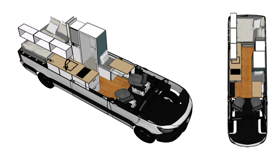 Tiny Planet Van build company