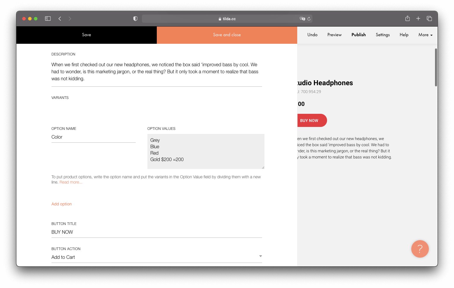 How to Add Products to an Online Store on Tilda │ Tilda Help Center
