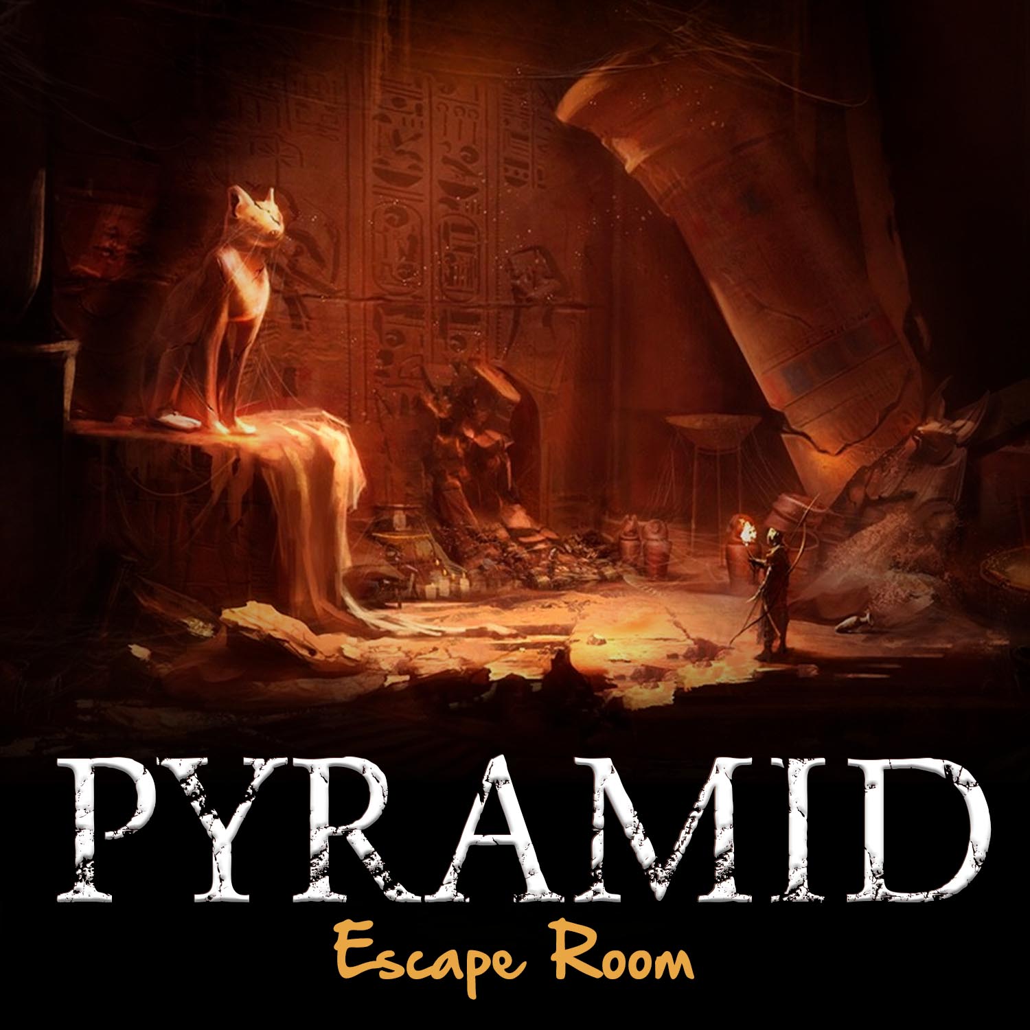 Pyramid complete escape room. Egyptian escape game. Worldwide service ...
