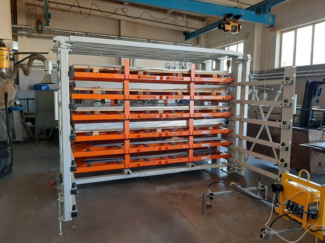 Photos of sheet metal rack systems | RAXMET