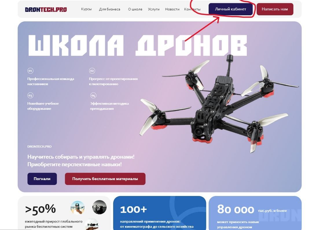 Инструкция по использованию бесплатных материалов Drontech.pro