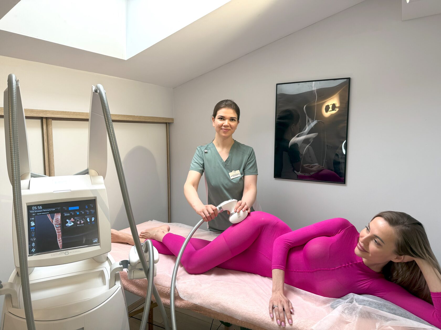 LPG на аппарате Cellu M6 Integral за 1800 р