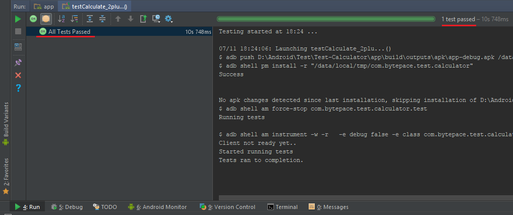 Asynchronous Tasks In The Application And Android Instrumentation Test Bytepace