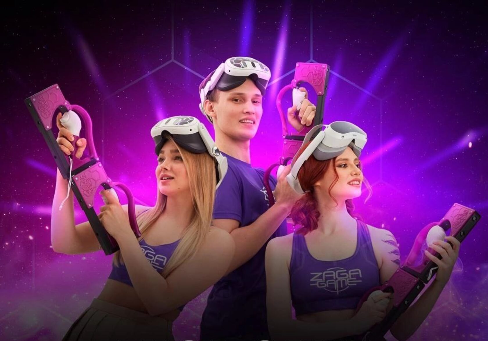 Игры в виртуальной реальности в VR-клубе ZAGA-GAME