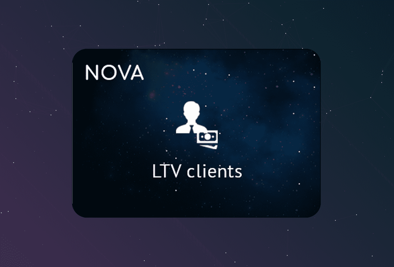NOVA: LTV clients in Kommo