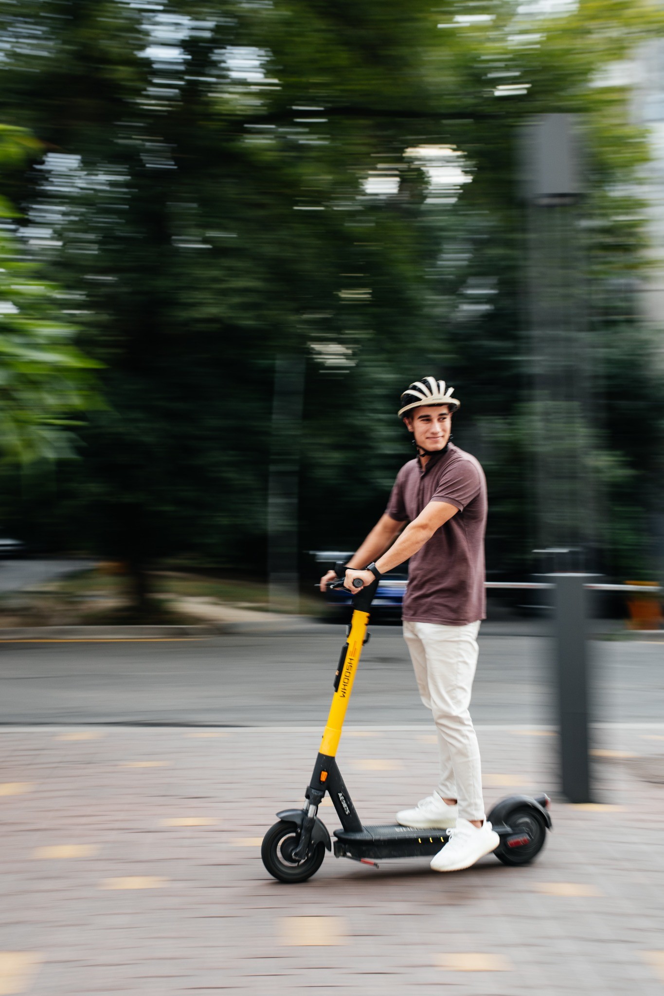 WHOOSH | Electric Scooter and Bike Sharing - Parking