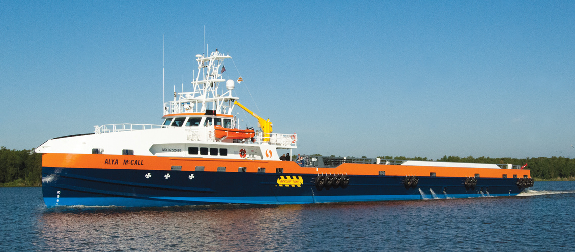 CREW BOAT ''ALYA MC CALL''