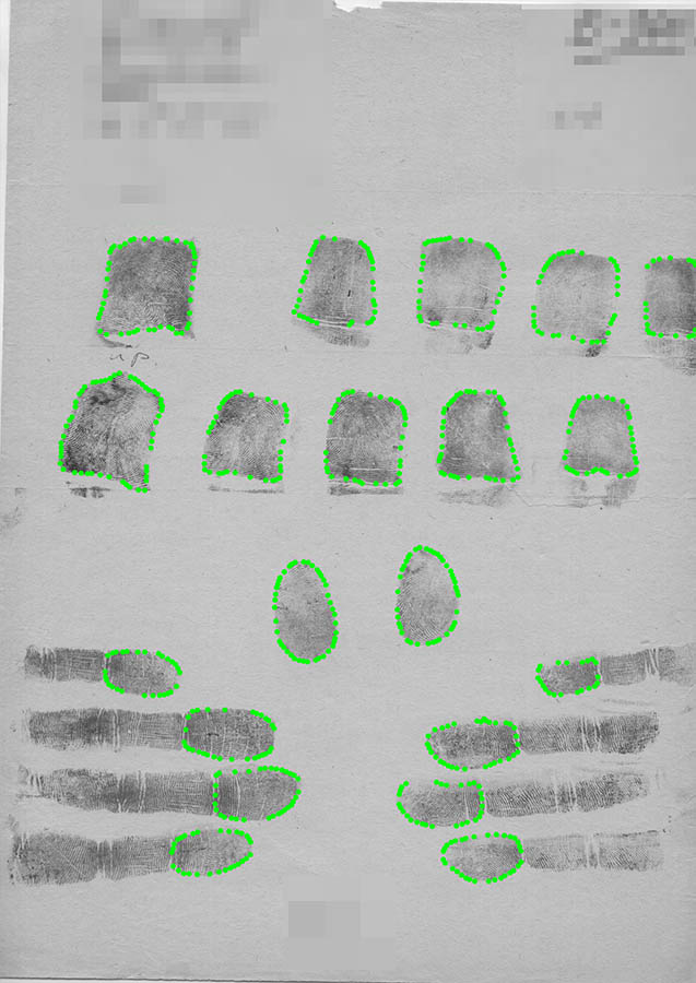 Fingerprint cards conversion