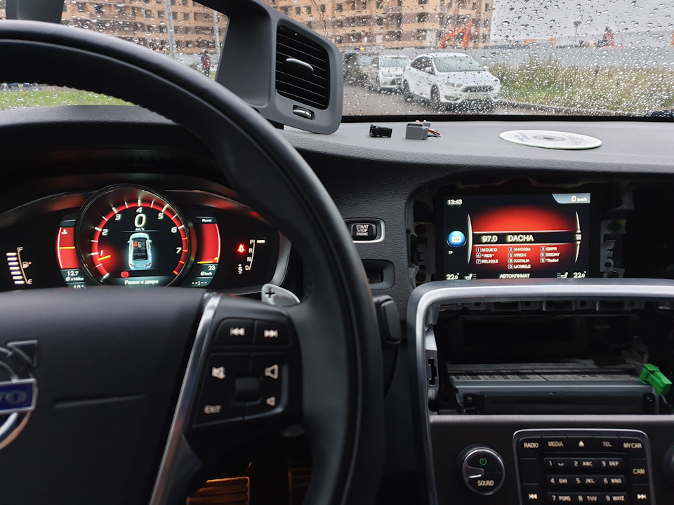 Upgrade ICM мультимедиа системы Volvo S60 2014 до версии IHU