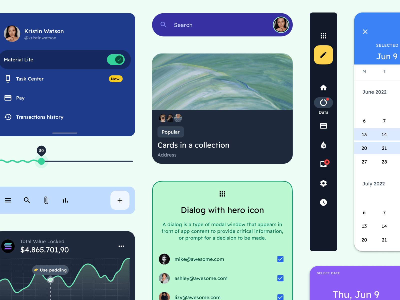 Free Figma templates - UI design resources for web, mobile, and desktop