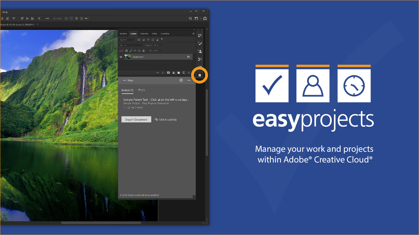 Easy Projects for Adobe Creative Cloud