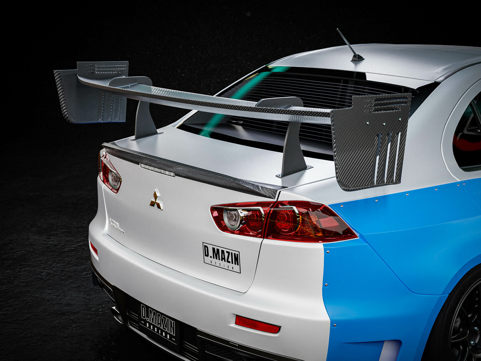 FENDERIST SPEC R Full Set / WIDE BODY KIT MITSUBISHI LANCER EVO X 2008-2015