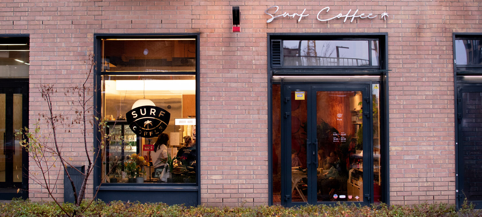 SURF COFFEE® × PURE