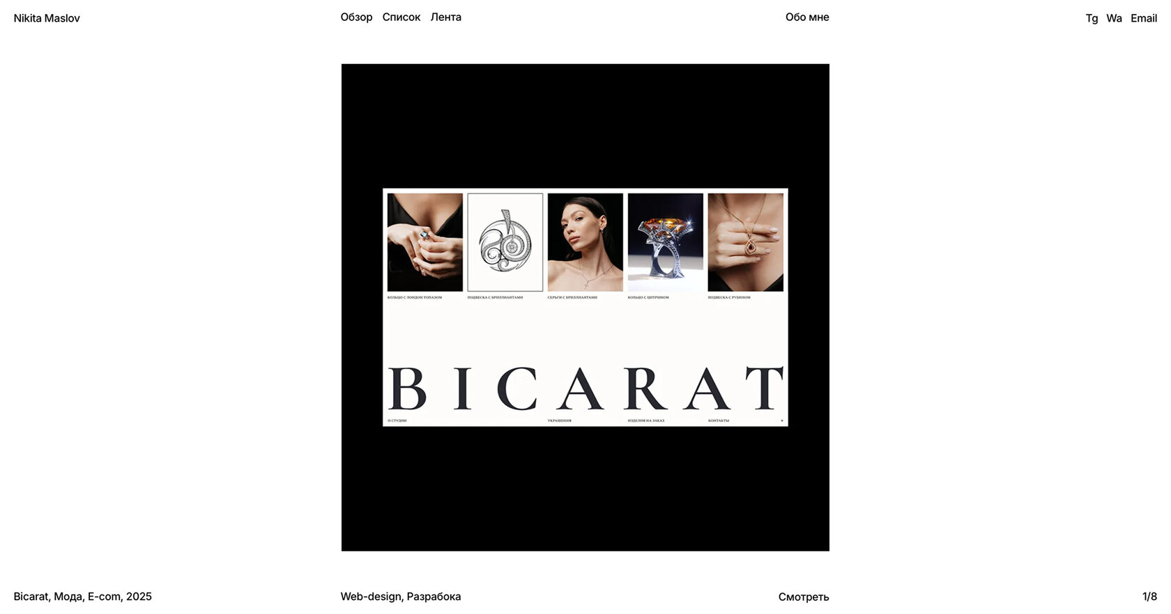 Nikita Maslov · Список проектов