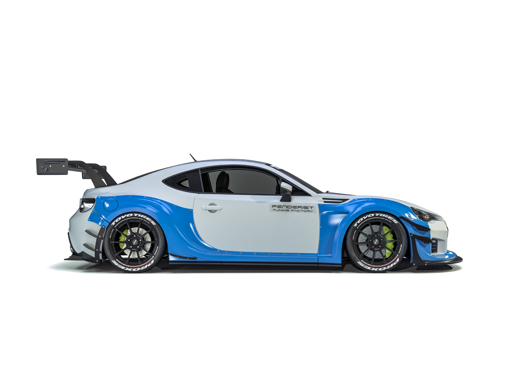 Full FENDERIST SPEC R kit / WIDE BODY KIT SUBARU BRZ 2011-2017