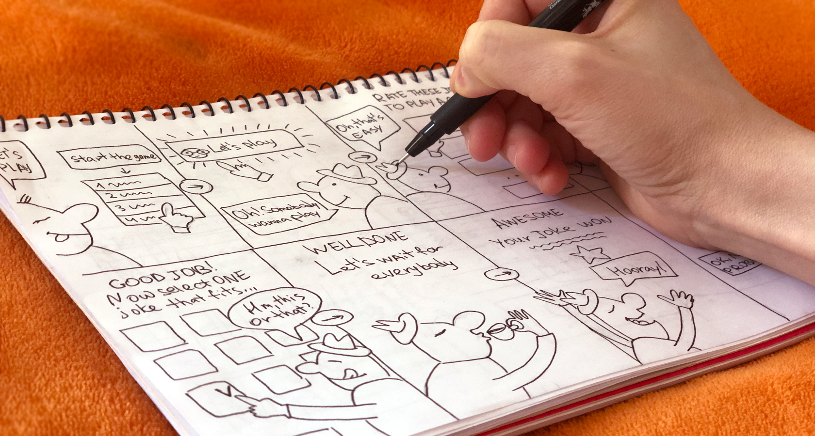 Case study: how I use Storyboards in a design process