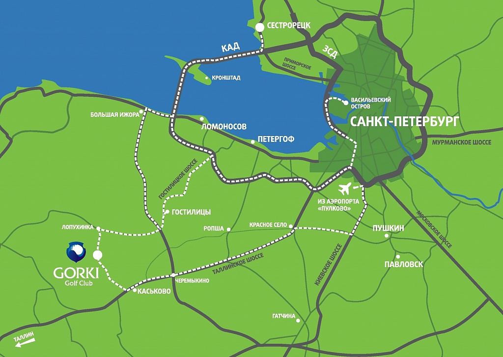 Мероприятия на загородном гольф-курорте GORKI