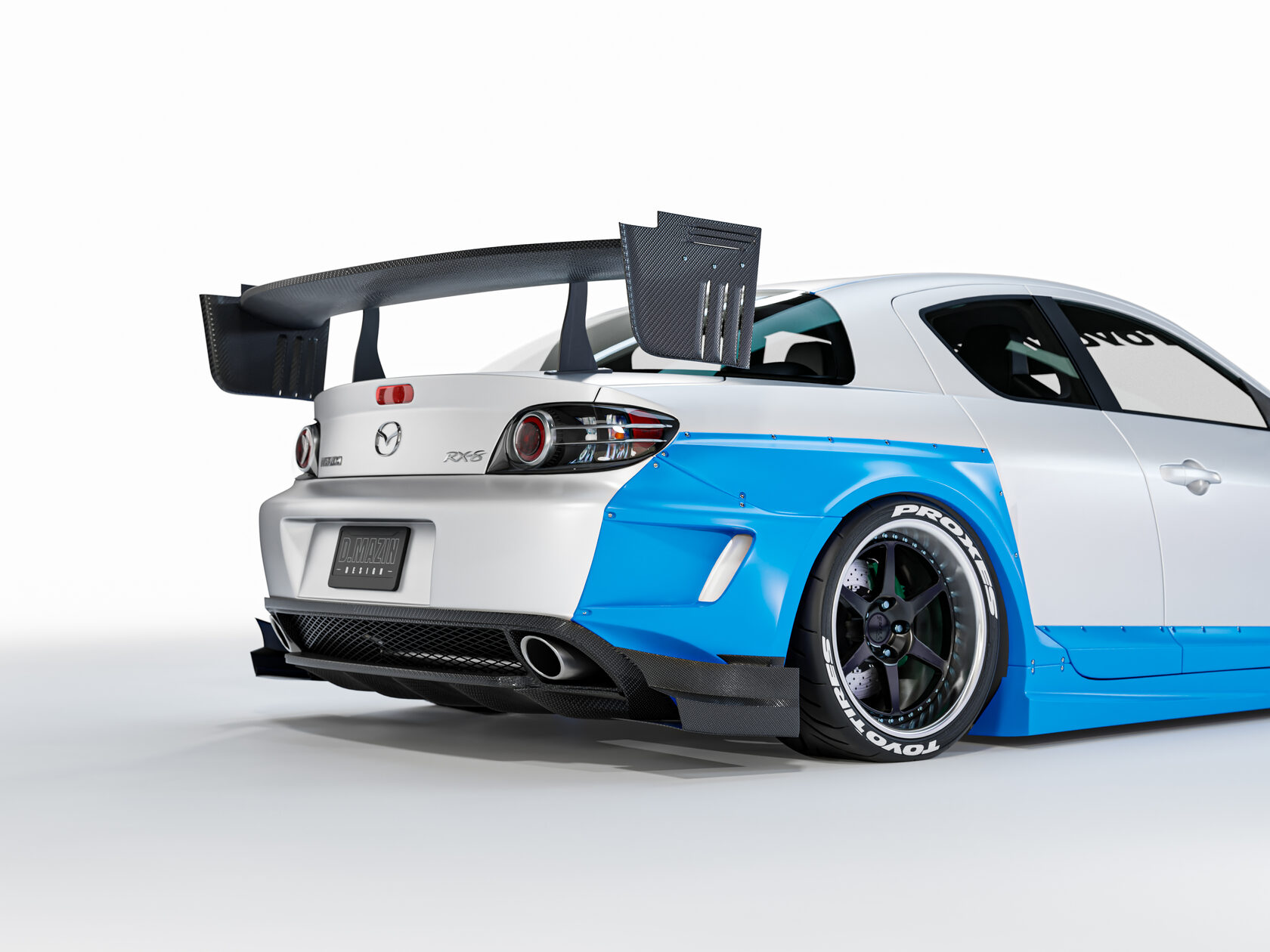 FENDERIST SPEC R Full kit / WIDE BODY KIT Mazda RX-8 2003-2008