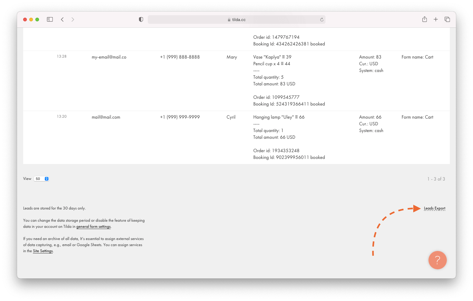 Integrated Data Capture Forms