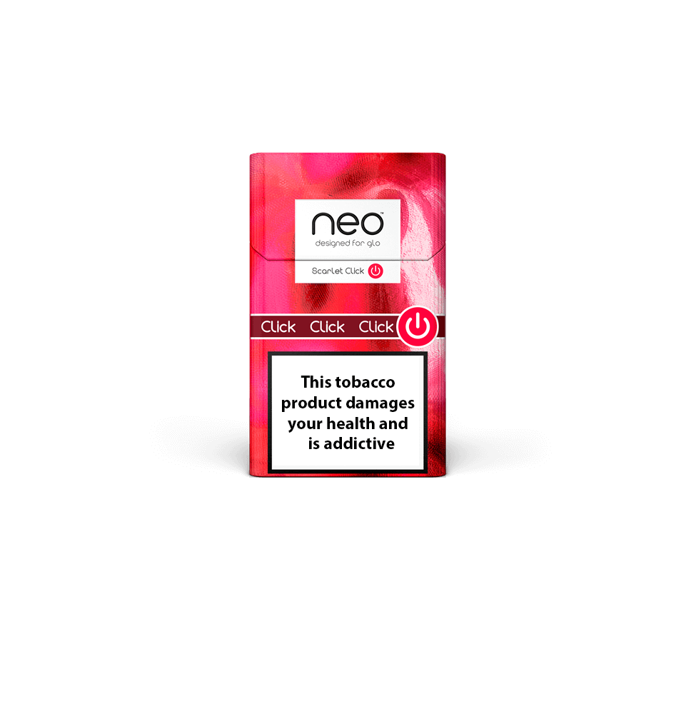 NEO Sticks Scarlet Click for GLO - Buy online