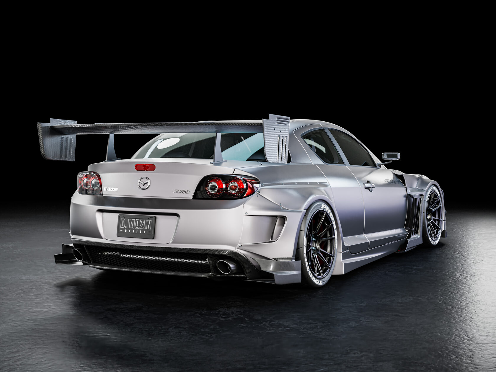 FENDERIST SPECS S Front fender elerons Mazda RX-8 2008-2012