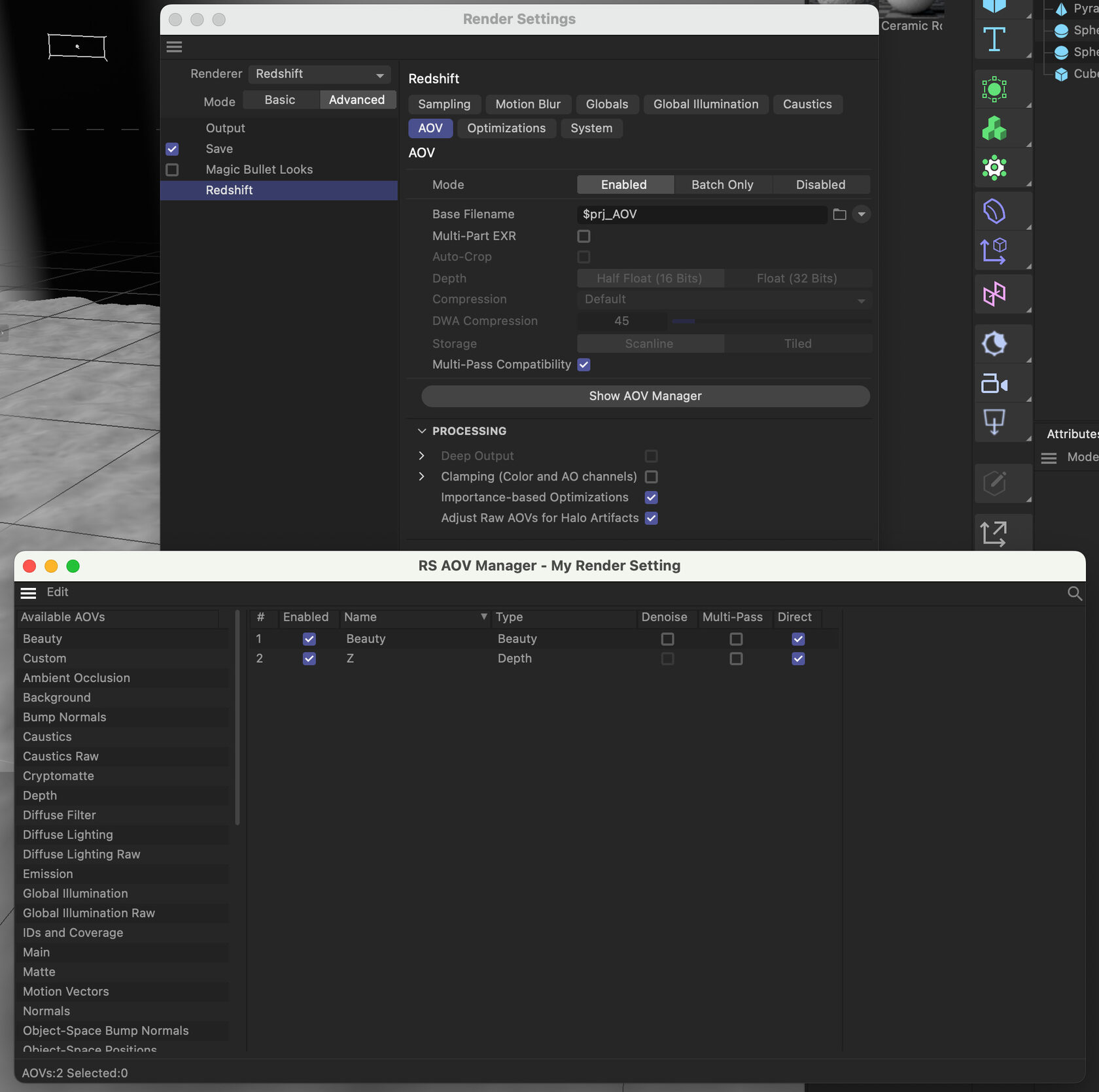 Размытие и туман по Z-Depth: интеграция CINEMA 4D и After Effects