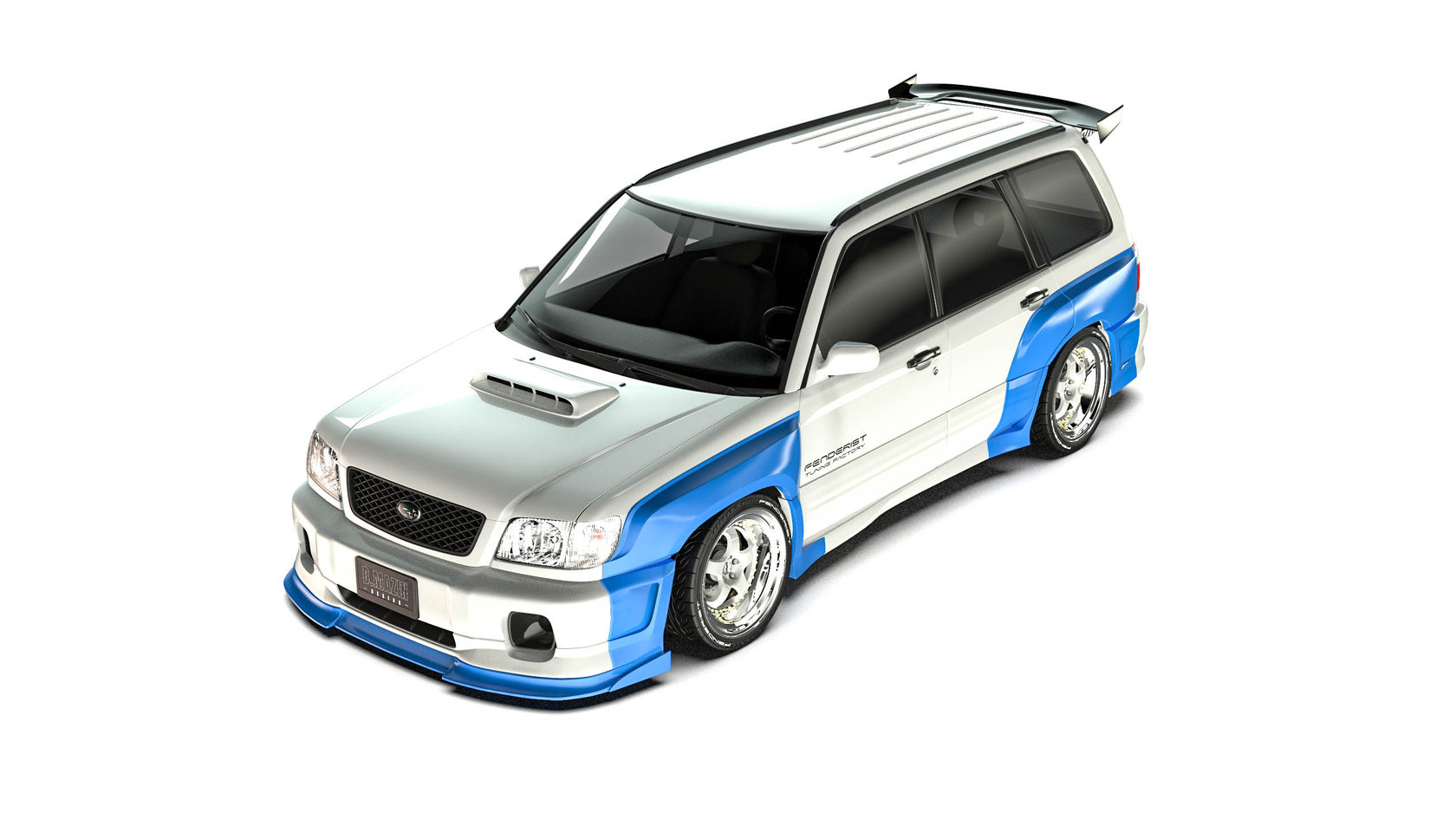 Fender Flares Set / Wide Body Kit SUBARU FORESTER SF5/9 99-02