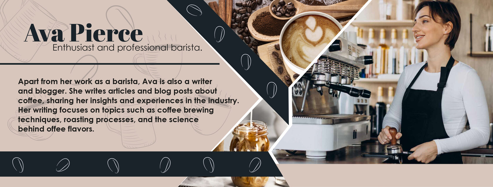 Ava Pierce | Specialty Coffee Barista, Writer