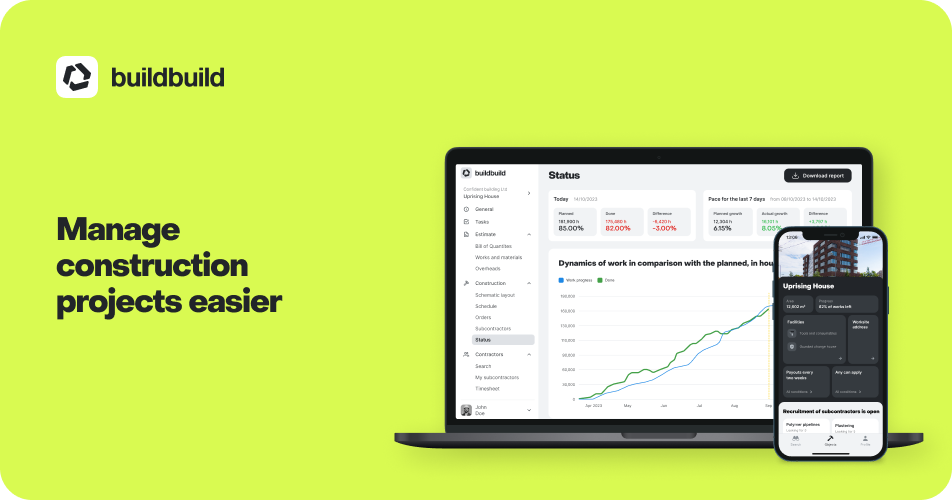 buildbuild | Manage construction projects easier
