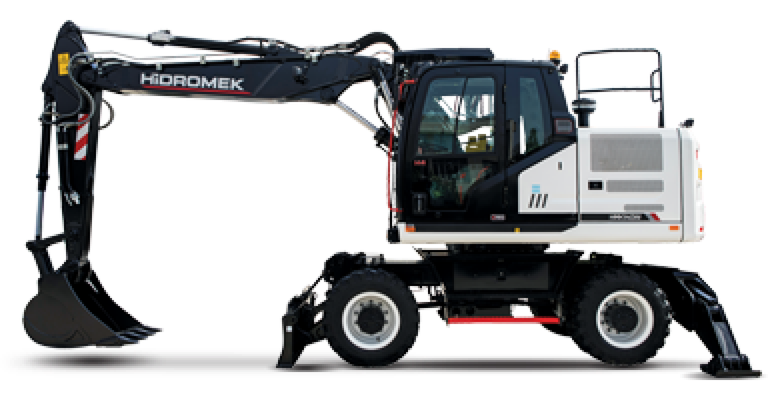 Экскаватор-погрузчик HIDROMEK 102B и 102S