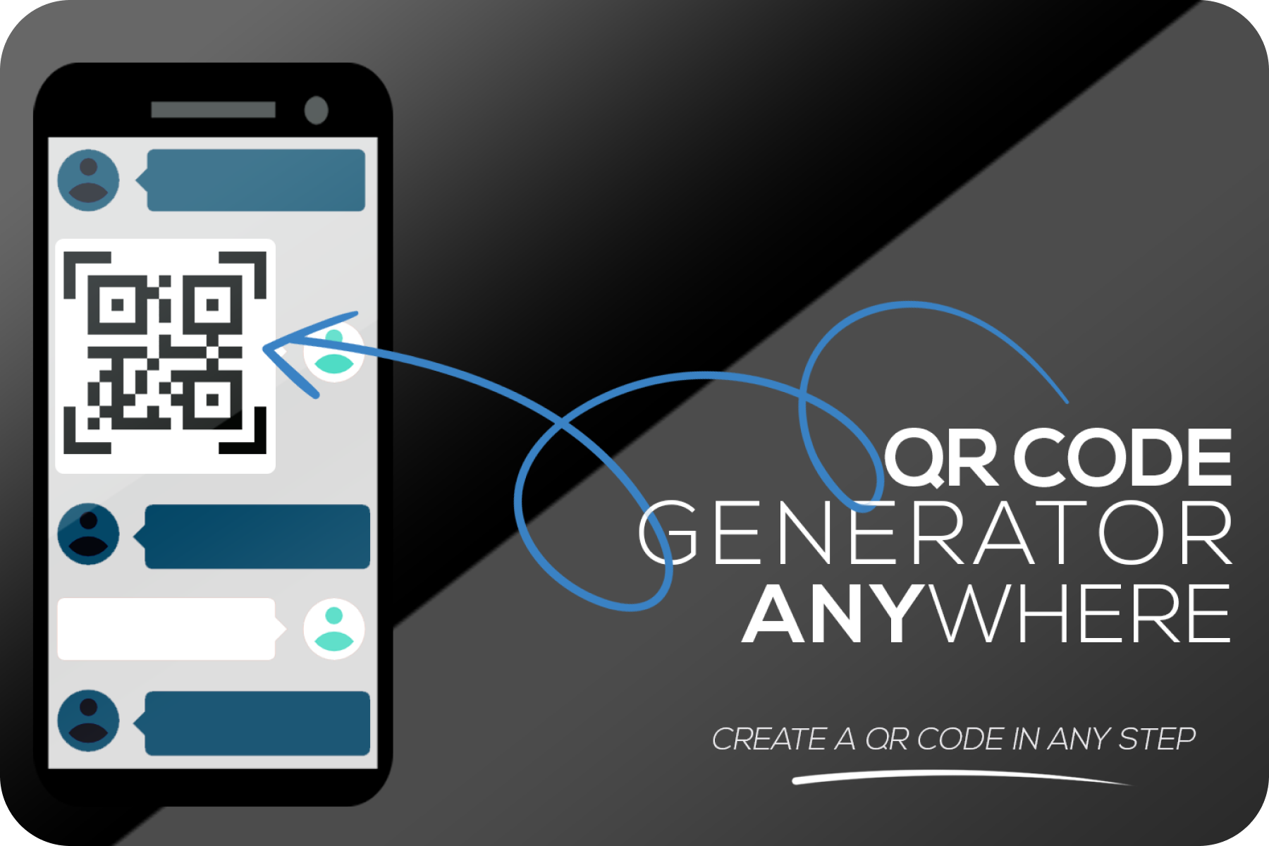 QR Code Anywhere by ManyApps - ManyChat Apps