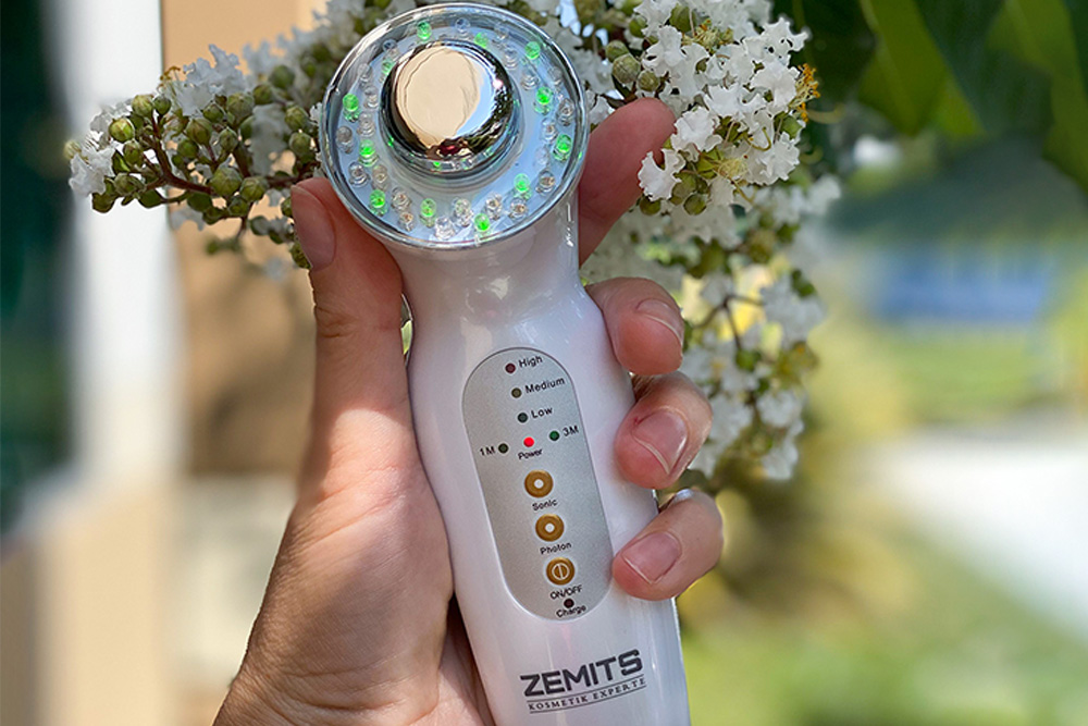 ZEMITS Ultraglow Revitalizing System Ultrasound & LED Light| Esthetic ...