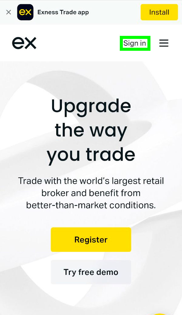 Exness Login PK ⚡ Secure Sign In to Trade Forex & Crypto