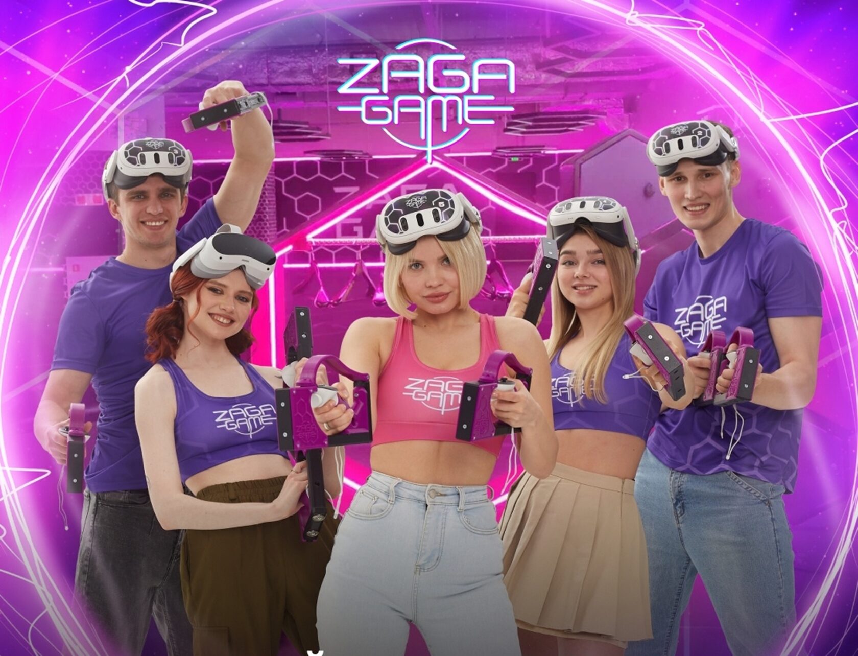 Клуб виртуальной реальности ZAGA-GAME в Москве