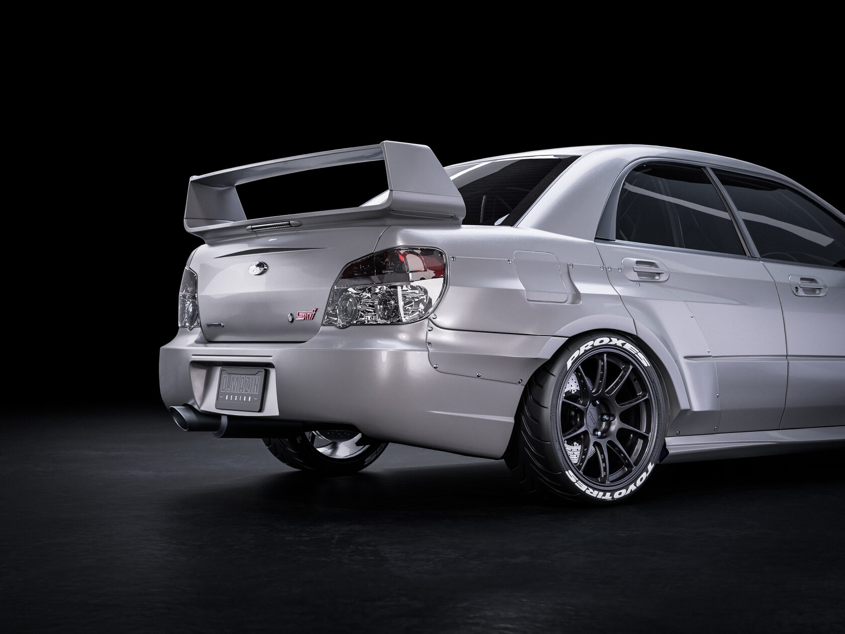 FENDERIST SPEC S Fender Flares Set ver 1.2 / WIDE BODY KIT SUBARU ...