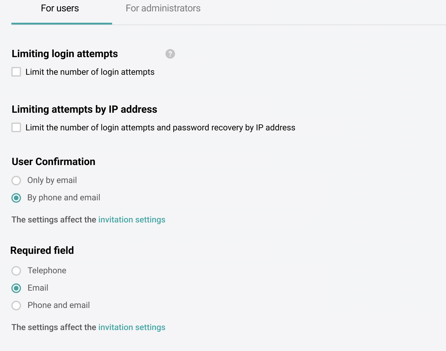 Authorization and verification settings | Clever LMS
