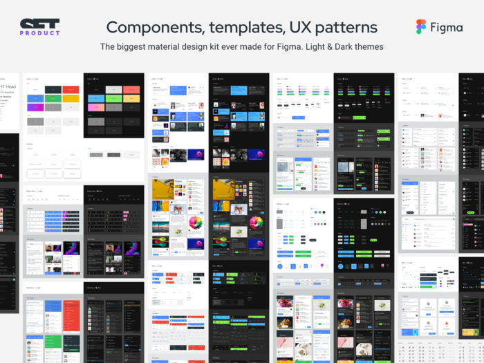 Figma tables tutorial: Data grid design by a single cell-component