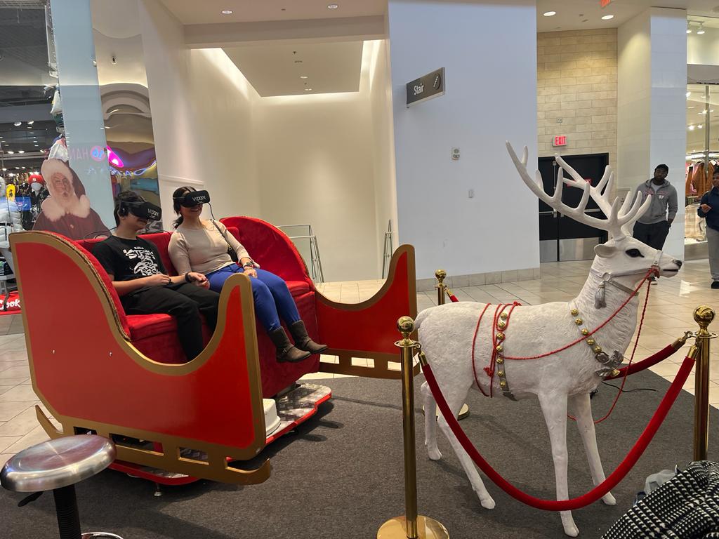 Santa's VR Sleigh Ride / Virtual Reality Motion Simulators from VRPark
