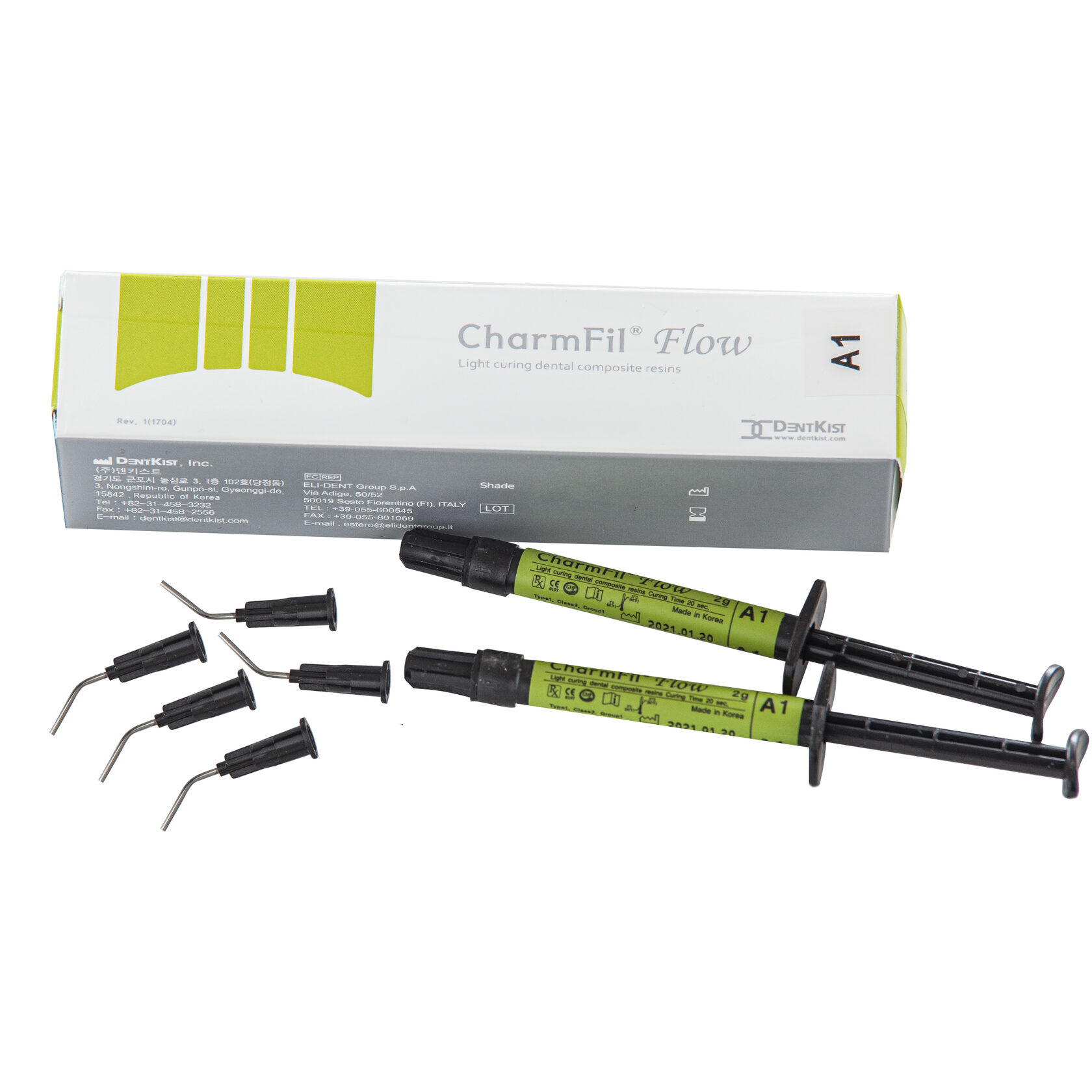 Жидкотекучий светоотверждаемый материал для зубов Charmfil flow (Чамфил ...