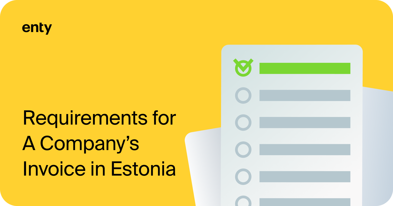 Requirements for A Company’s Invoice in Estonia: VAT and Other Data You ...