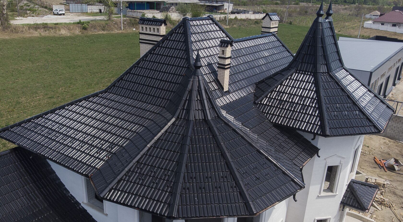 Acoperiș cu țigla ceramică Creaton, Cojușna | allconstruct