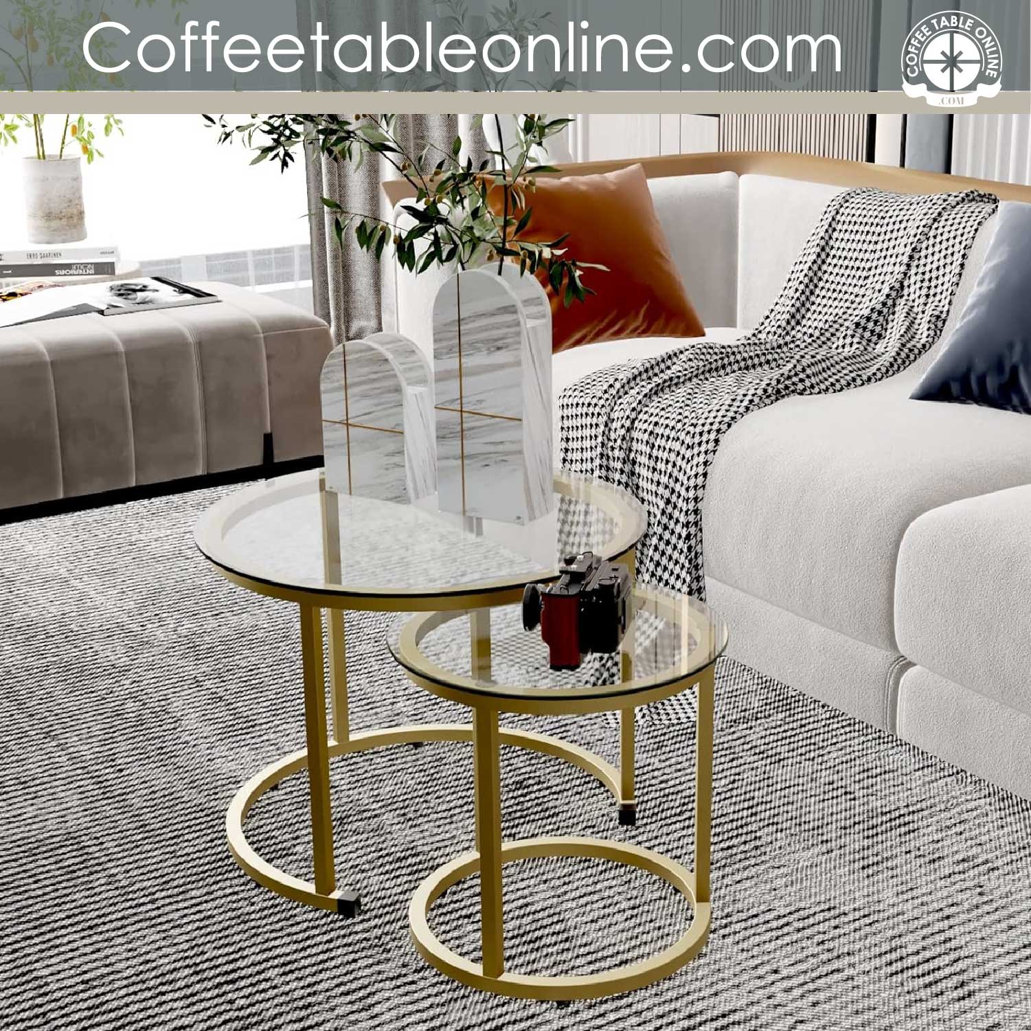 24 Small Round Glass Coffee Tables | A Guide to Decorating and Maintaining
