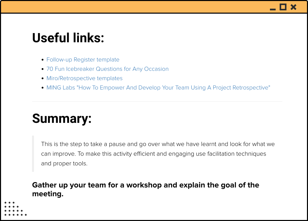 Project management with the P3.express framework