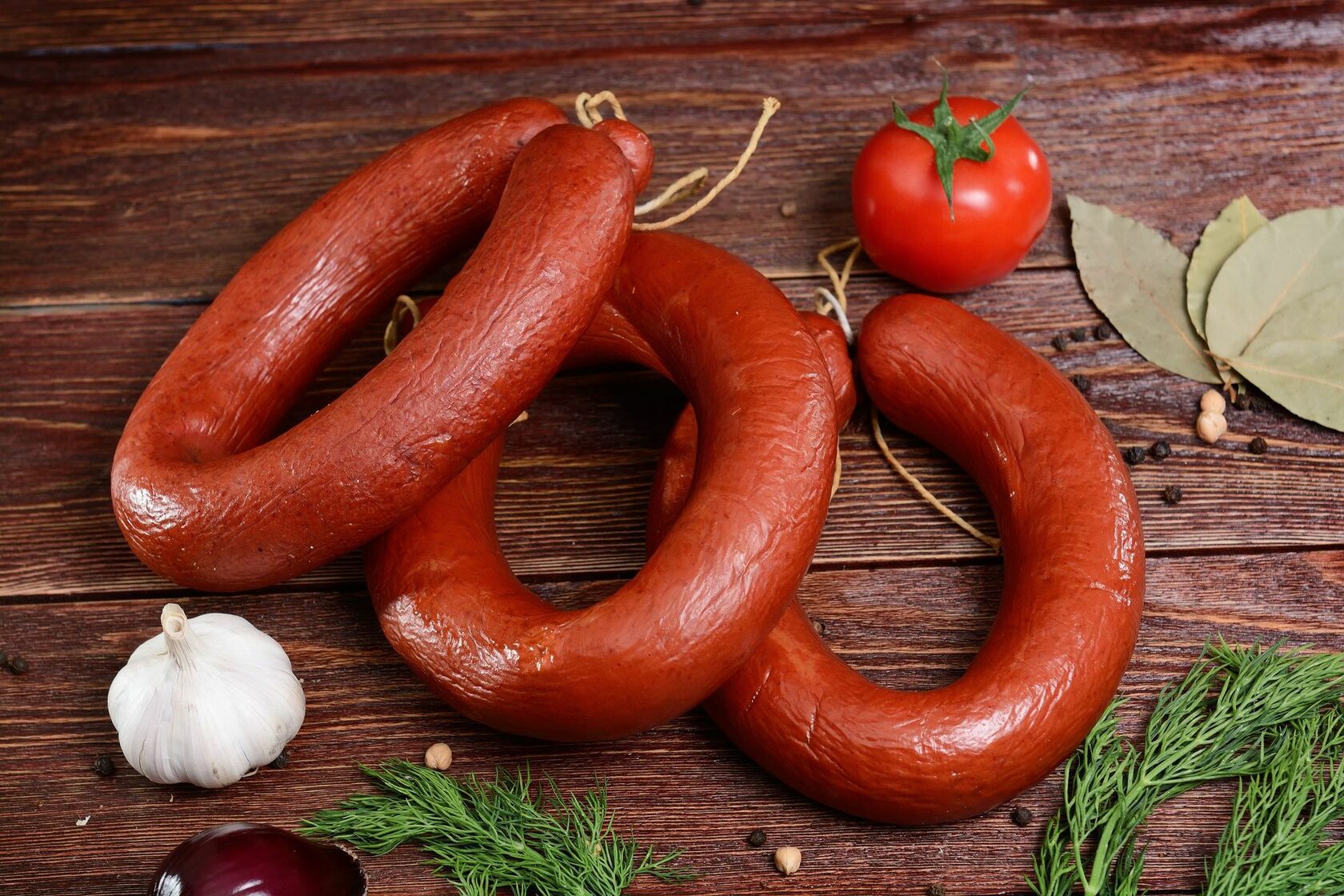 Колбаса "Краковская"(полукопчёная, нат.обол.)