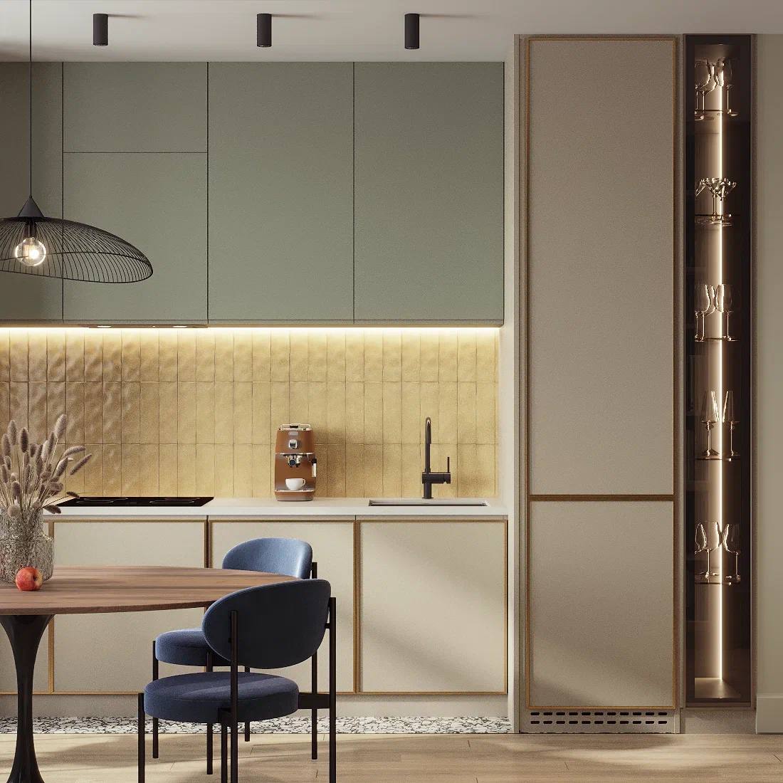 Яркая и мультифункциональная квартира для семьи