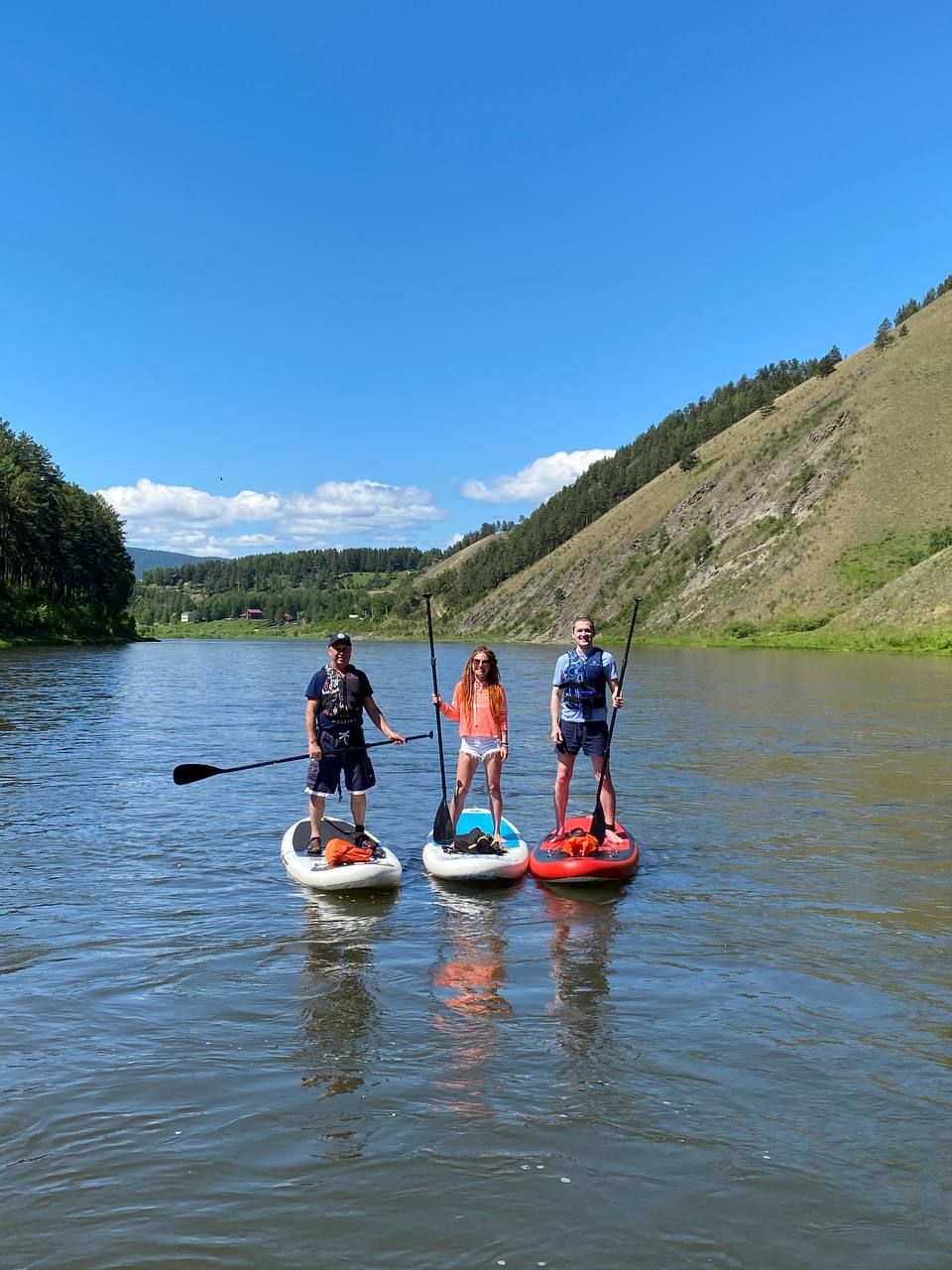 Прогулки на сап-бордах по Мане