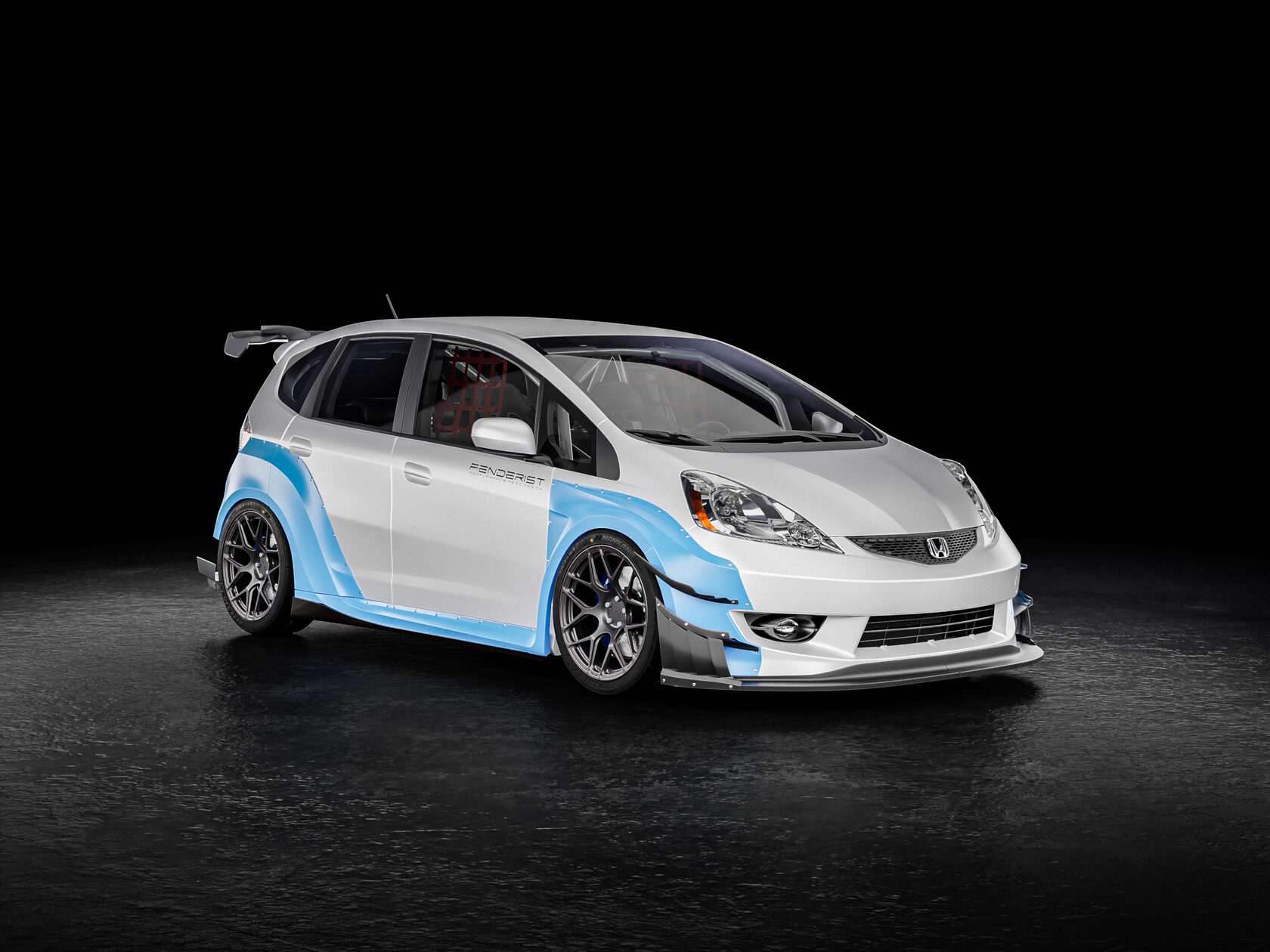 FENDERIST SPEC S Fender Flares Set / WIDE BODY KIT HONDA FIT / JAZZ ...