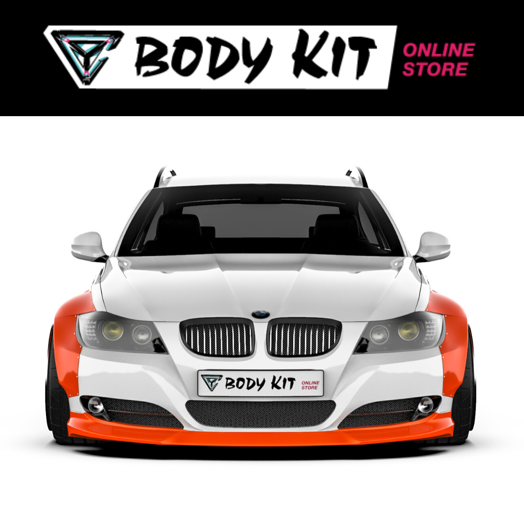 Front Lip (Exclusive Design) BMW E90 / E91 2007–2012 – OEM Bumper ...